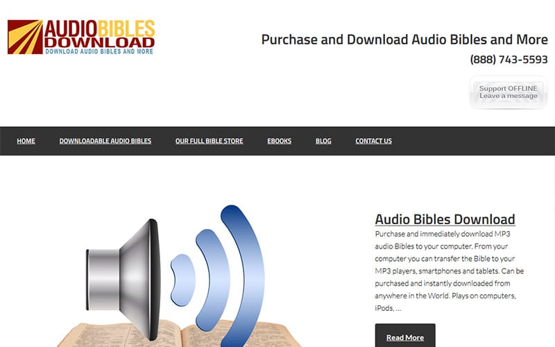 Audio Bibles Download - CP Communications